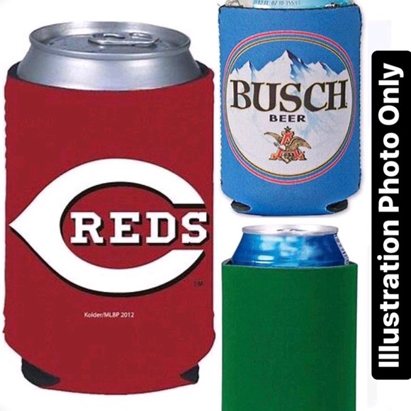 Dining | 41 New Superman Beer Koozie Drink Foam Holder Blue Red | Poshmark